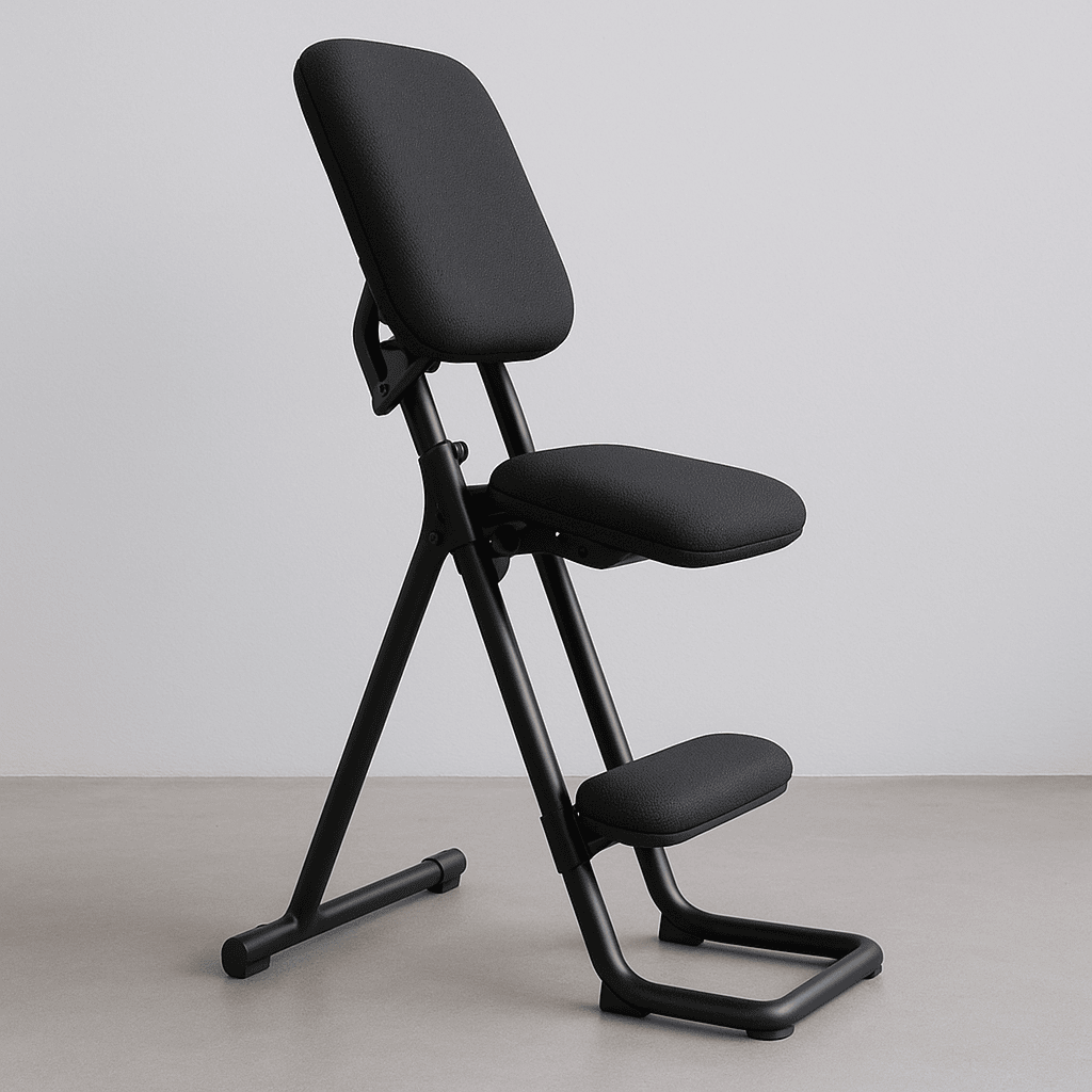 Compact Leaning Standing Chair with leg